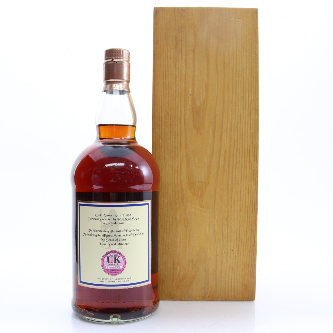 Glenfarclas 22 Year Old / 22nd SAS Regiment 1 Litre | Whisky Auctioneer