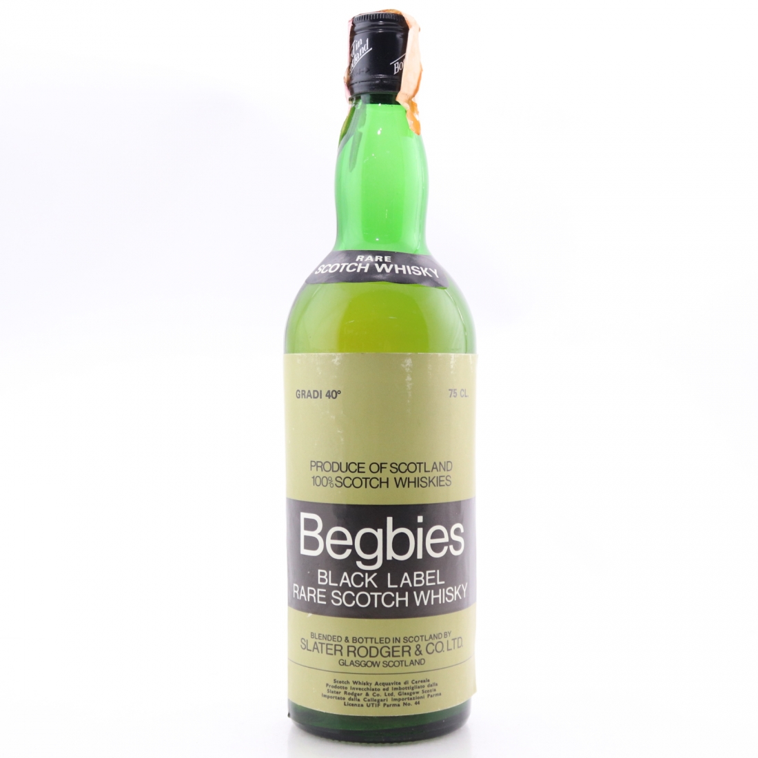 Begbies Black Label 1960s/1970s | Whisky Auctioneer