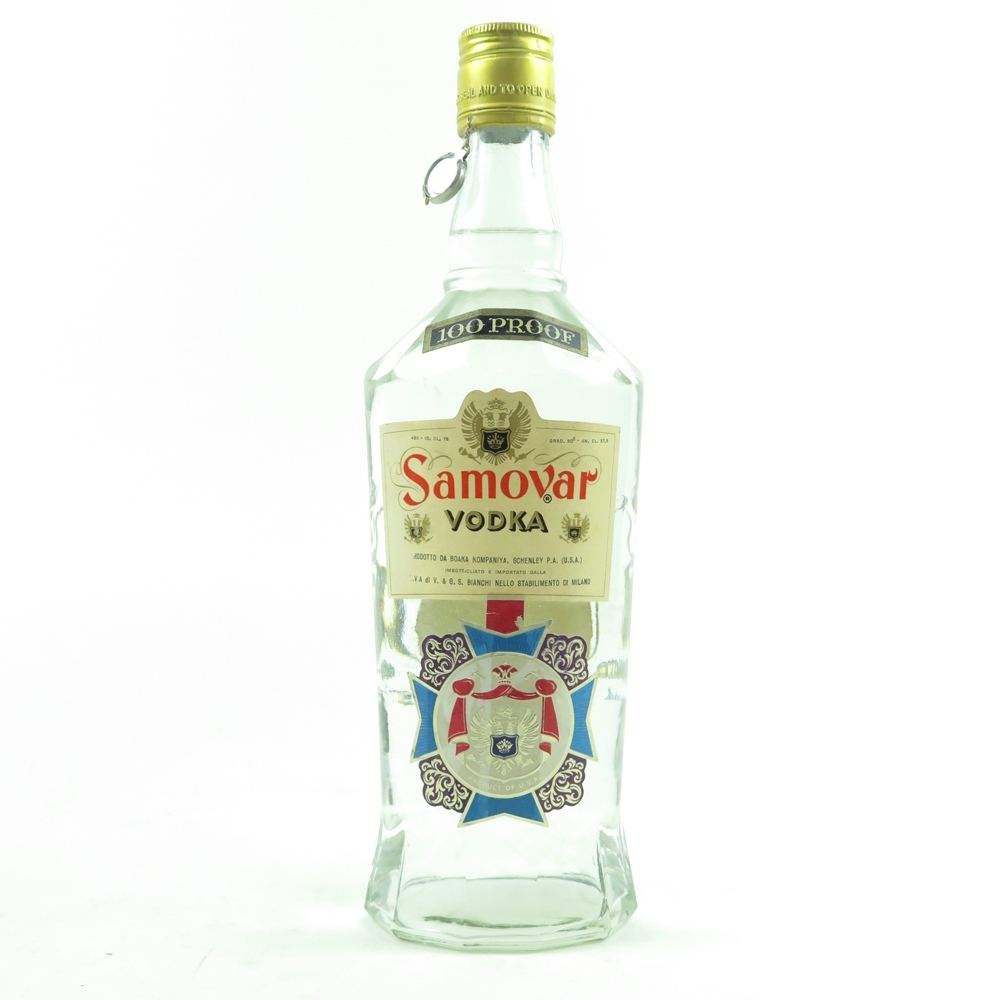 Samovar 100 Proof Vodka | Whisky Auctioneer