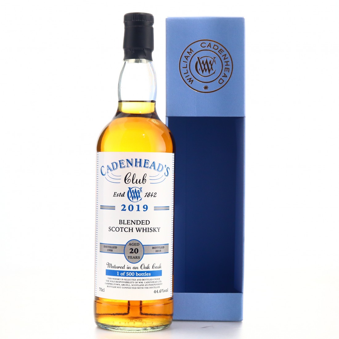 Cadenhead's Club 1998 20 Year Old Scotch Whisky | Whisky Auctioneer
