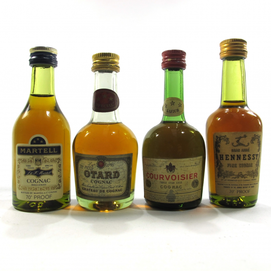 Cognac Miniature Selection x 10 | Whisky Auctioneer