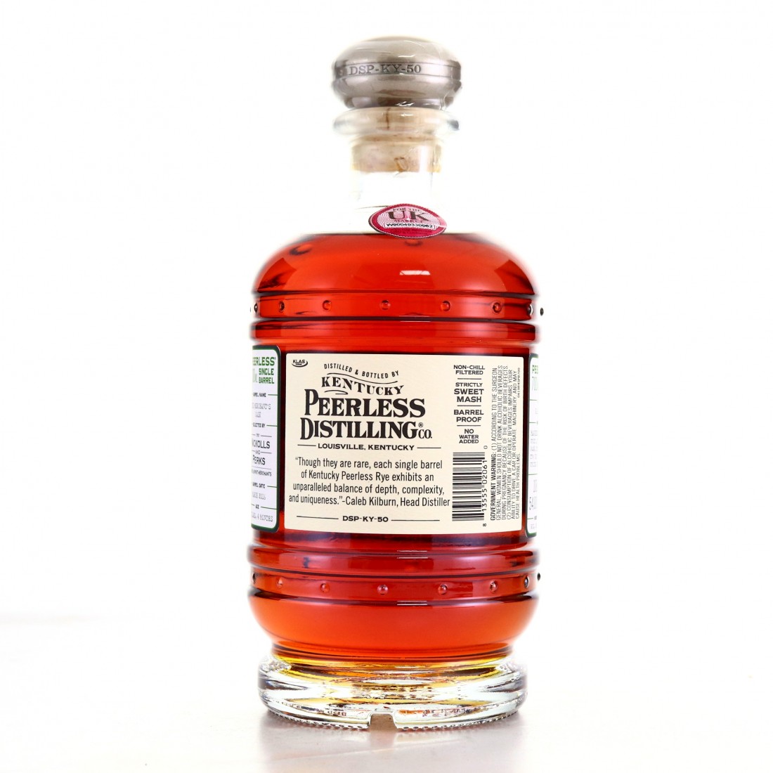 Peerless 3 Year Old Single Barrel Kentucky Straight Rye / Nickolls and ...