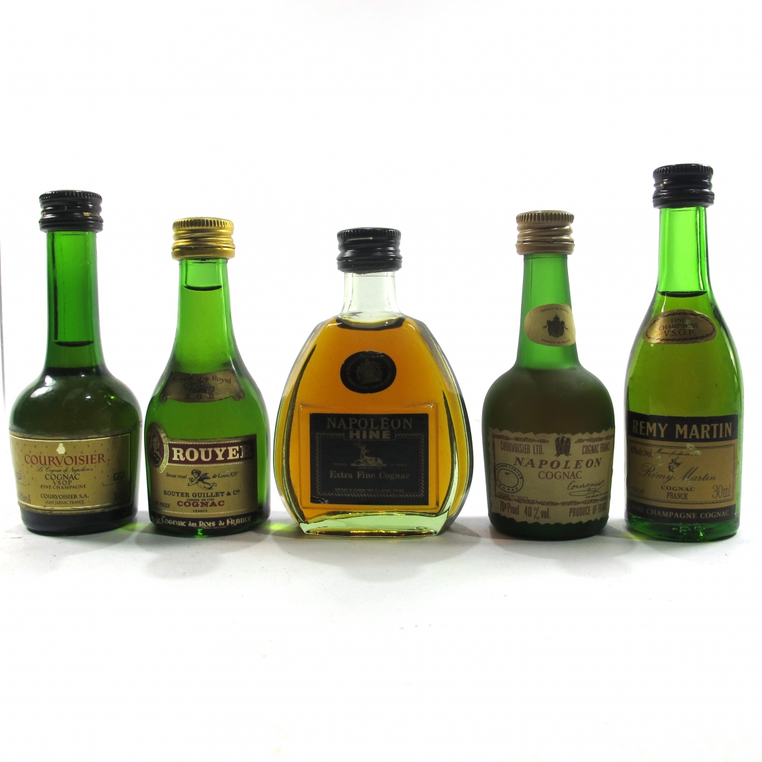 Cognac Miniature Selection x 10 | Whisky Auctioneer