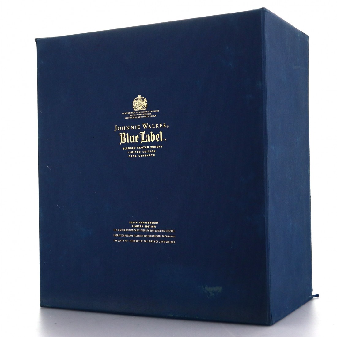 Johnnie Walker Blue Label Cask Strength Decanter / 200th Anniversary ...