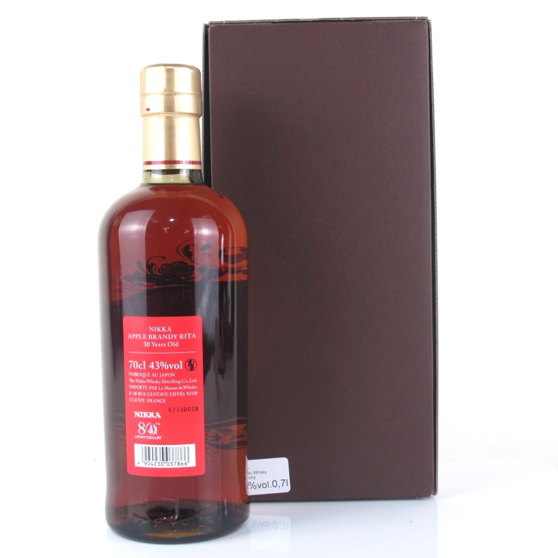Nikka Rita 30 Year Old Apple Brandy 80th Anniversary Whisky Auctioneer