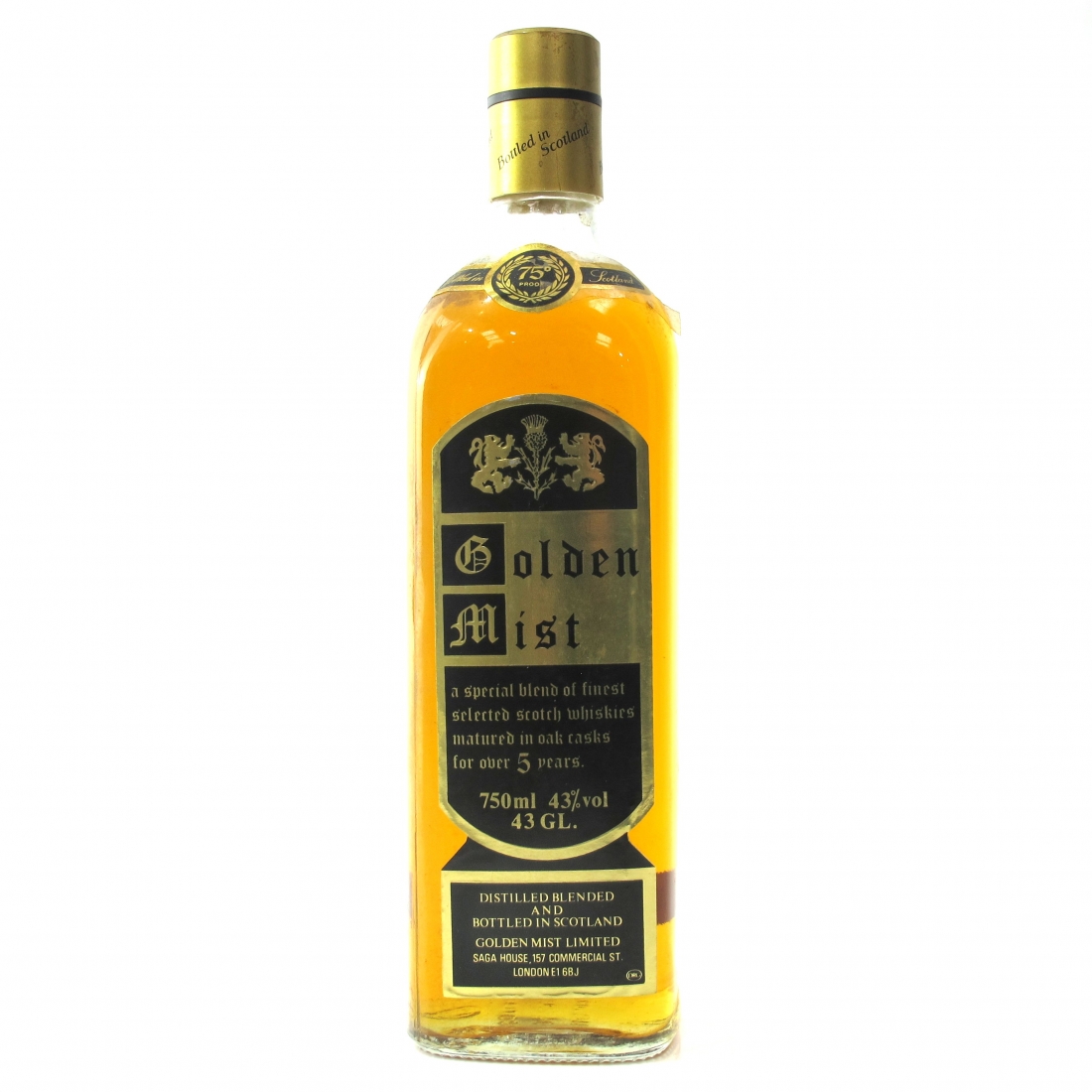 Golden Mist 5 Year Old Scotch 1970s | Whisky Auctioneer