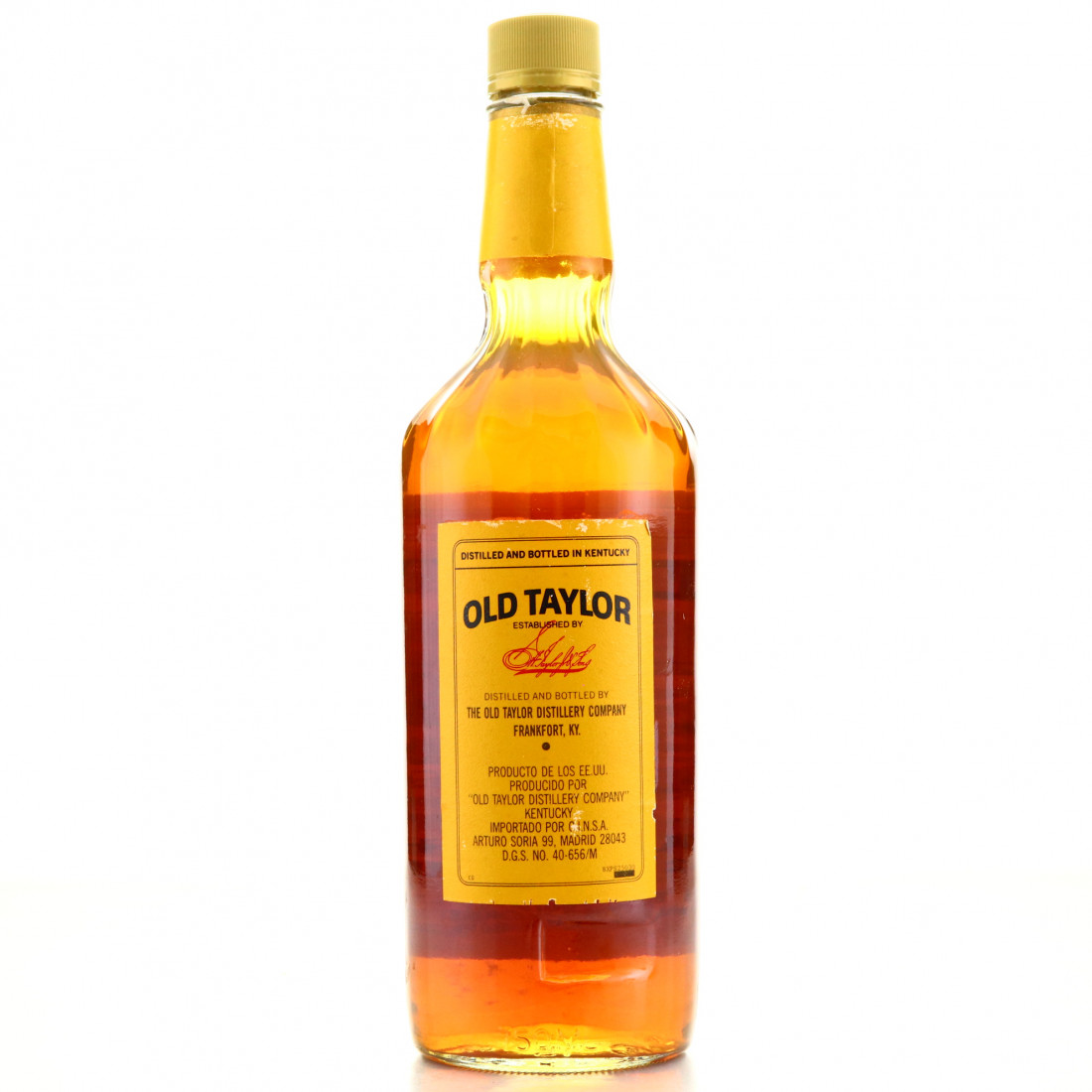 Old Taylor 6 Year Old Kentucky Straight Bourbon 1987 | Whisky Auctioneer