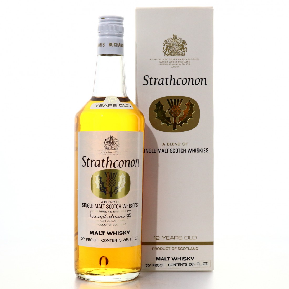 Strathconon 12 Year Old Malt Whisky 1970s | Whisky Auctioneer