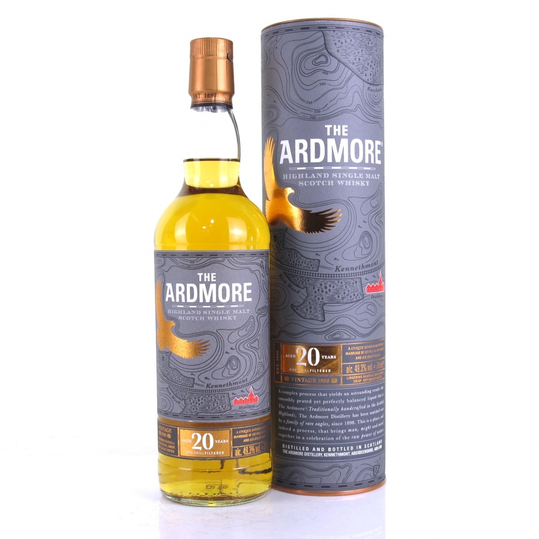 Ardmore 1996 Bourbon and Islay Cask 20 Year Old | Whisky Auctioneer