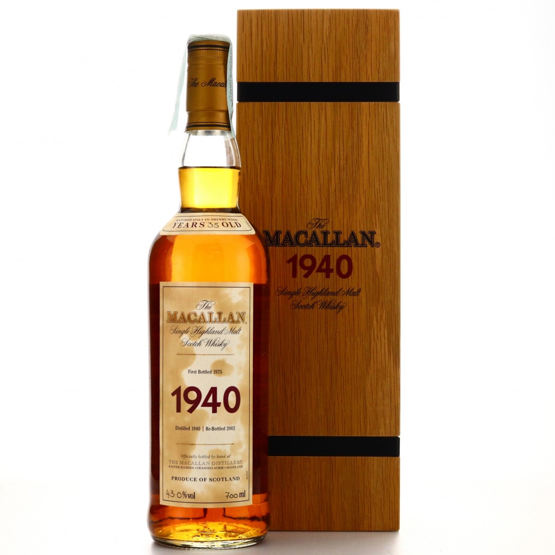 Macallan 1940 Fine and Rare 35 Year Old | Whisky Auctioneer