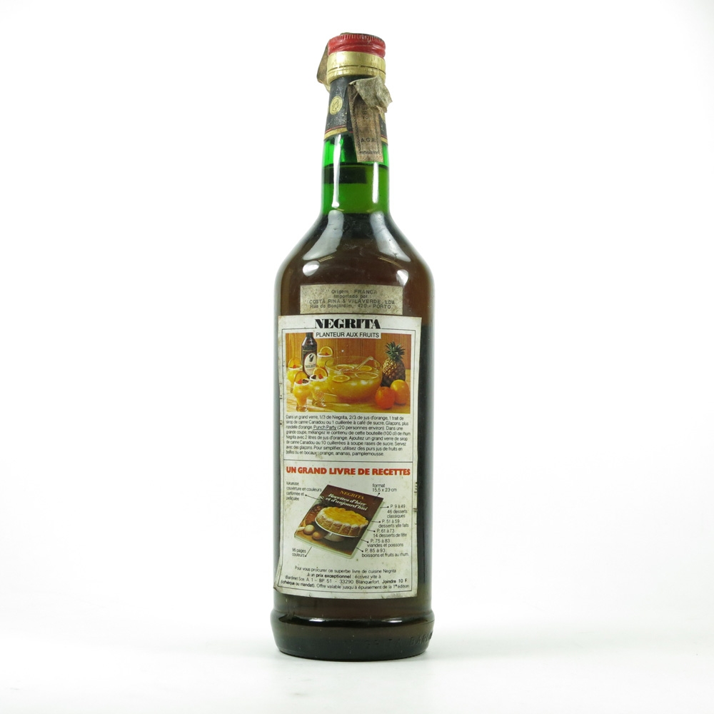 Negrita Bardinet Original Caribbean Rum 1960s | Whisky Auctioneer