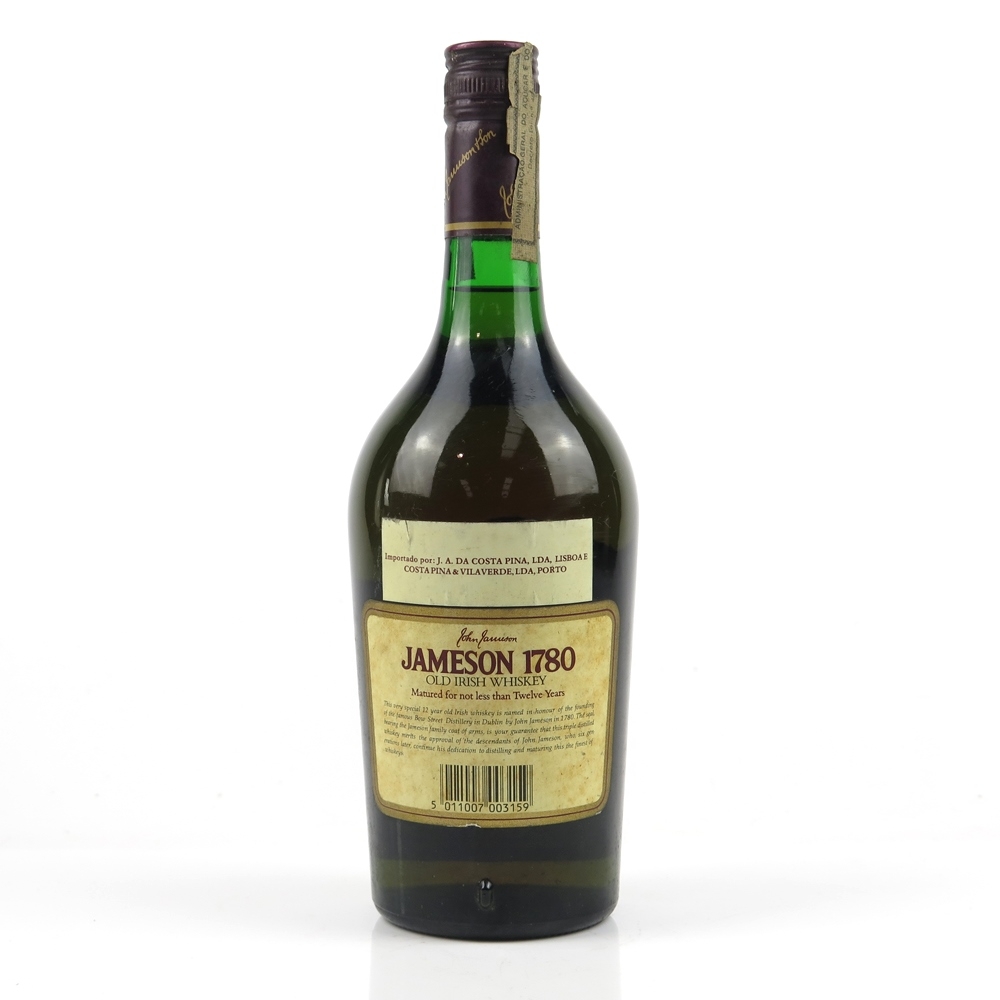 Jameson 1780 12 Year Old 1980s | Whisky Auctioneer