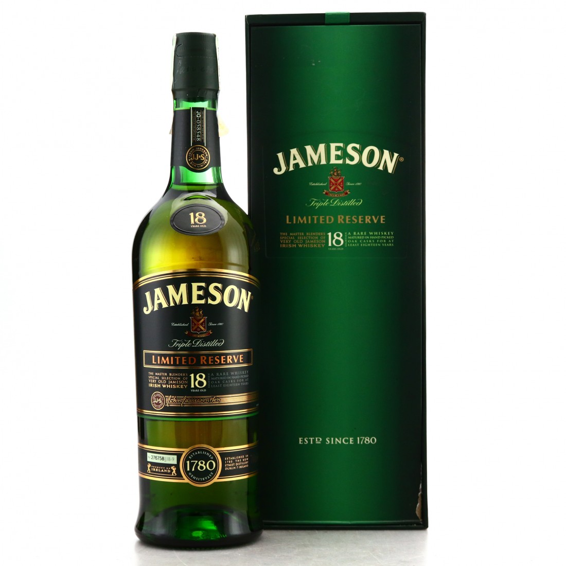 Jameson 18 Year Old Limited Reserve | Whisky Auctioneer
