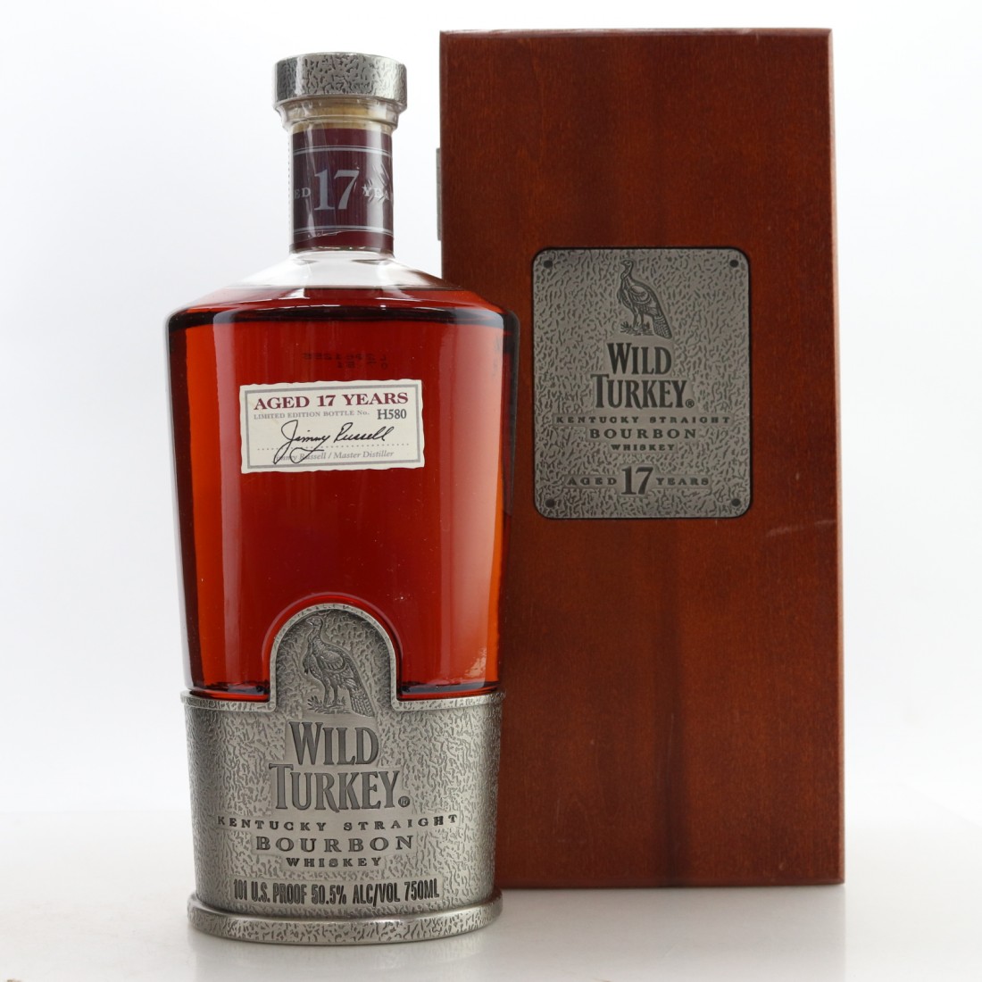 Wild Turkey 17 Year Old 101 Proof Kentucky Straight Bourbon / Japanese ...