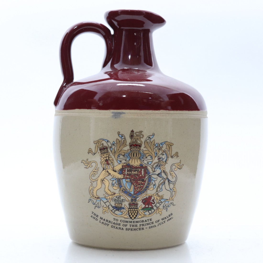 McCallum's Perfection Scots Whisky Decanter / Royal Marriage 1981 ...