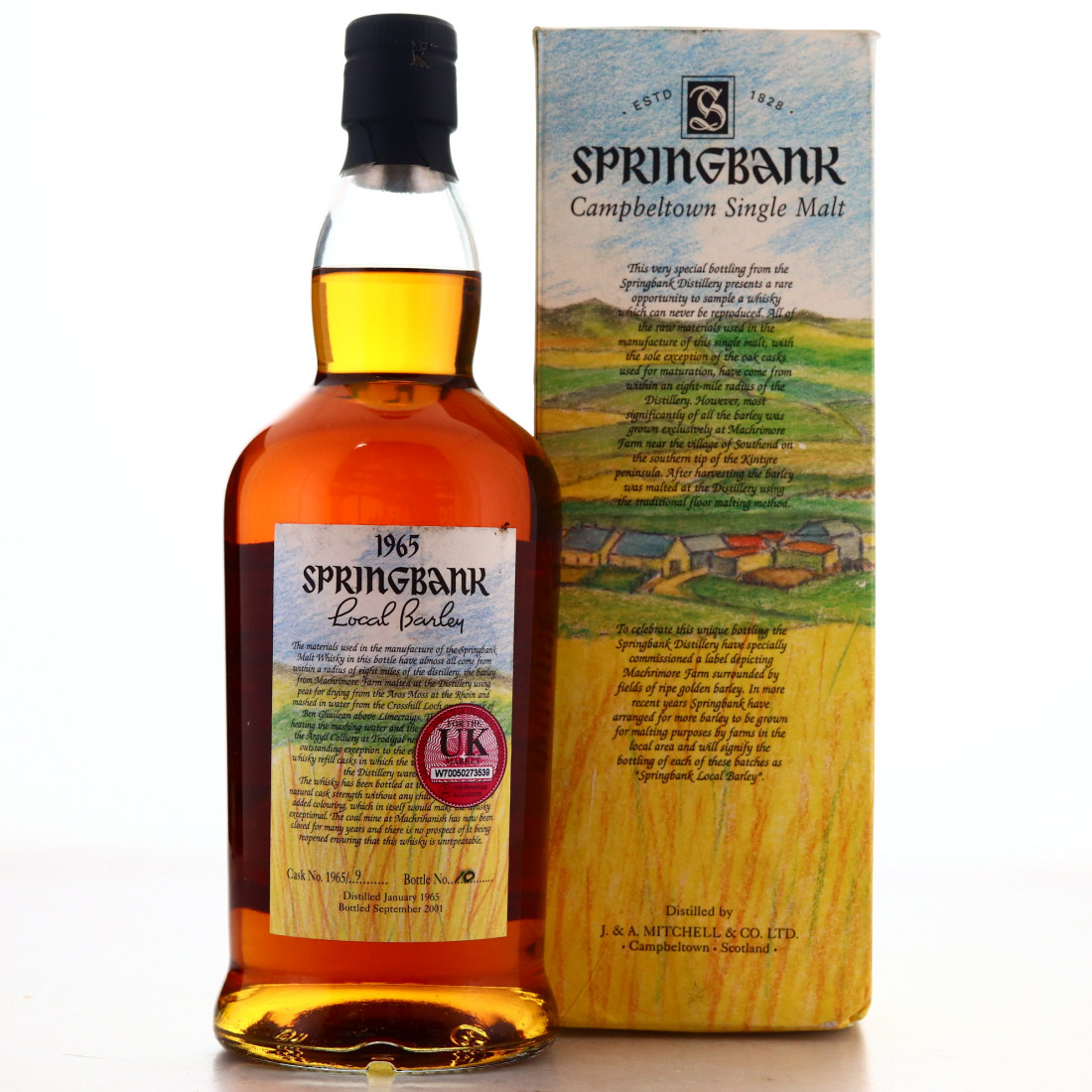 Springbank 1965 Local Barley #9 | Whisky Auctioneer