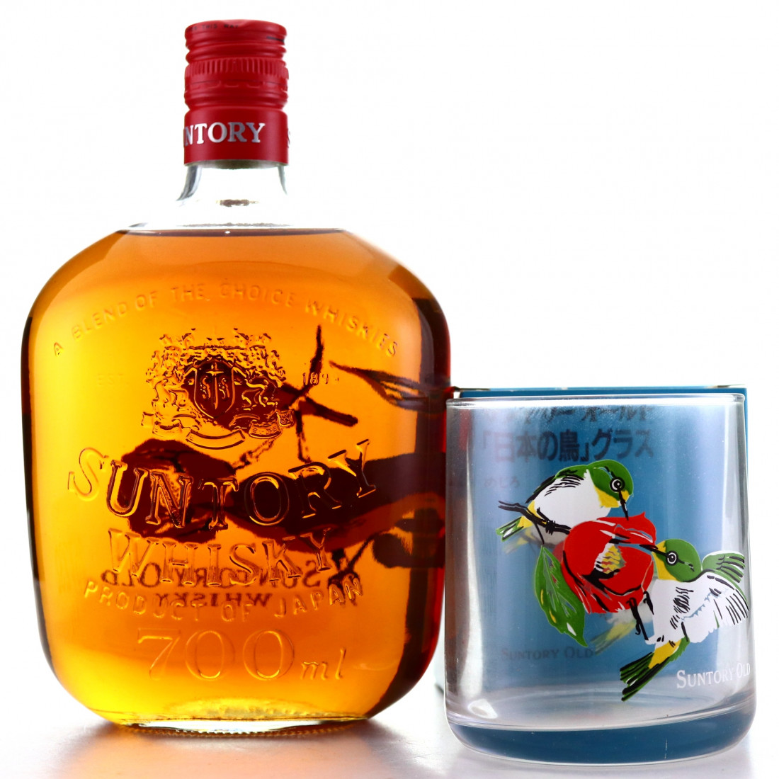 Suntory Old Whisky Bird Bottle Gift Set | Whisky Auctioneer