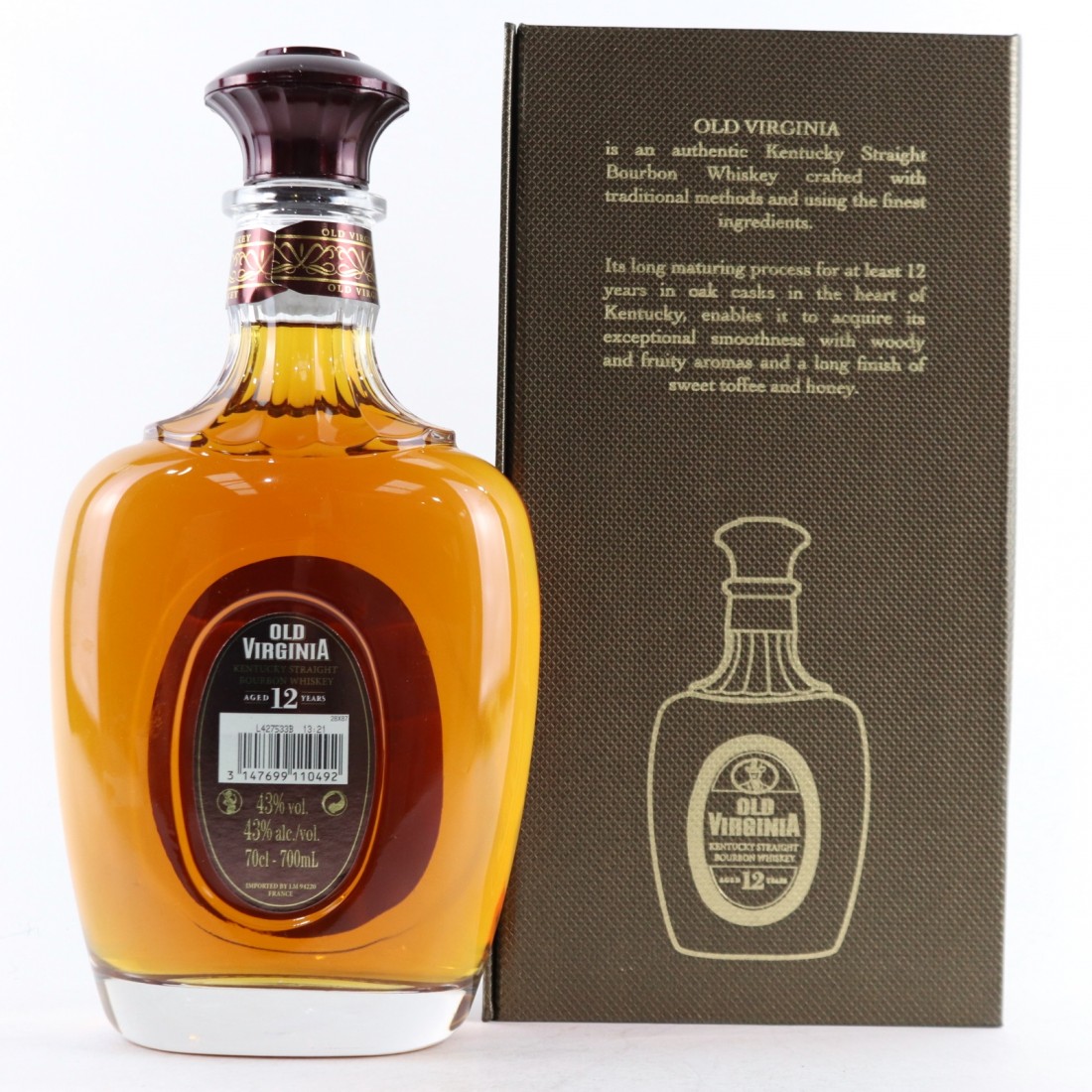 Old Virginia 12 Year Old Bourbon | Whisky Auctioneer