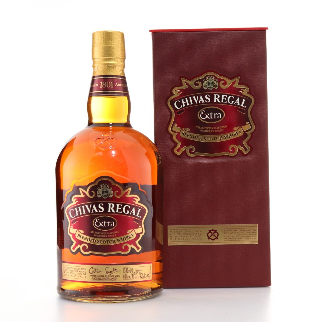 Chivas Regal Extra 1 Litre | Whisky Auctioneer