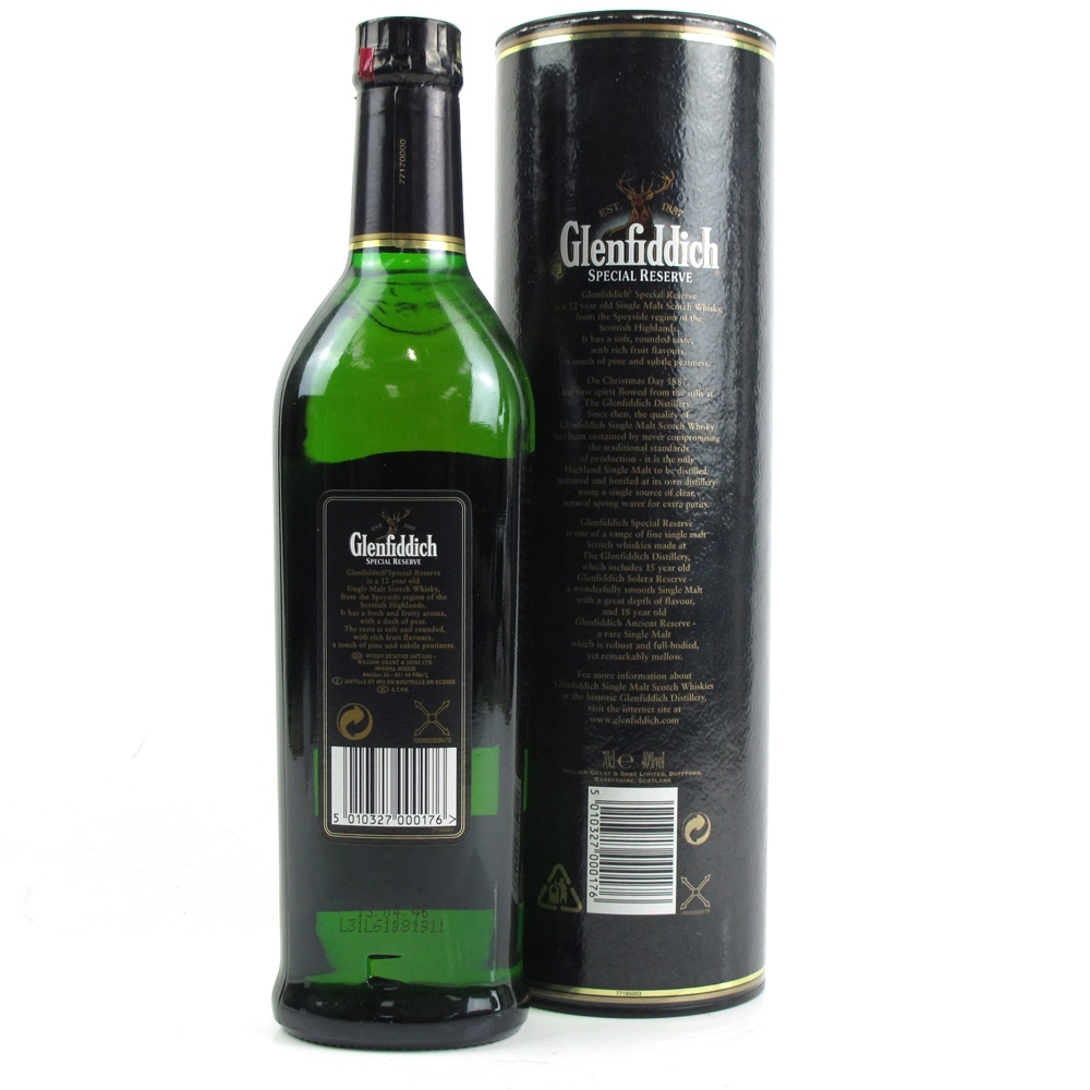 Glenfiddich 12 Year Old Special Reserve | Whisky Auctioneer