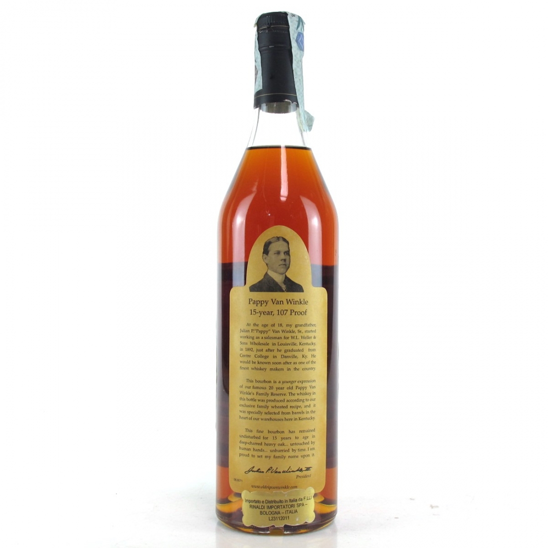 Pappy Van Winkle 15 Year Old Family Reserve | Whisky Auctioneer