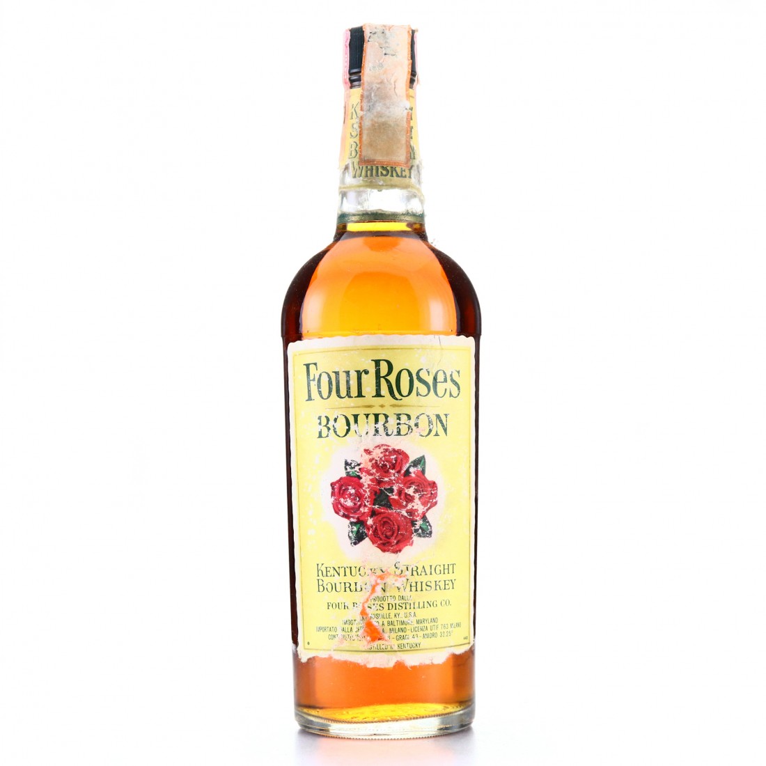 Four Roses Kentucky Straight Bourbon 1970s | Whisky Auctioneer