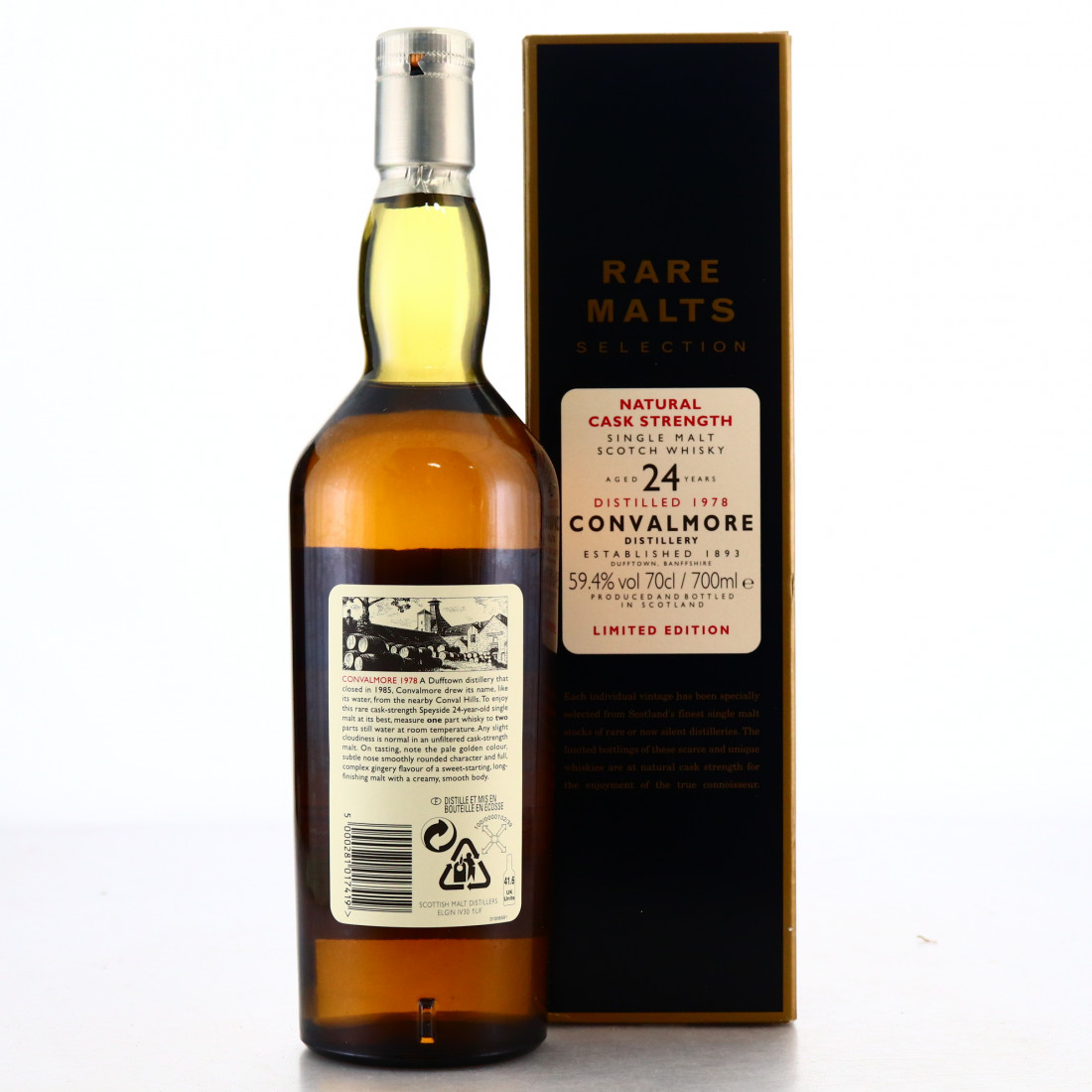 Convalmore 1978 Rare Malt 24 Year Old / 59.4% | Whisky Auctioneer