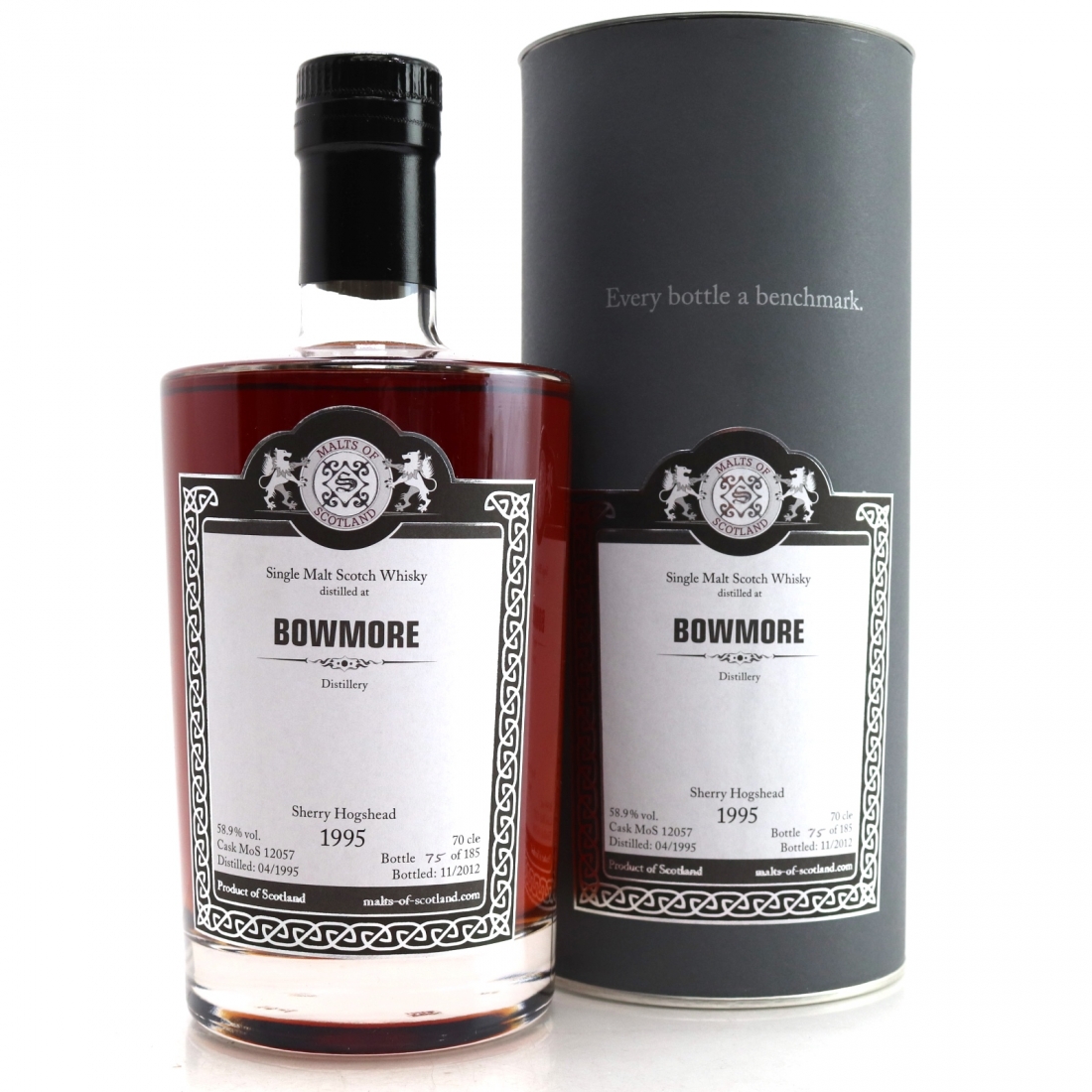 Bowmore 1995 Malts of Scotland Sherry Hogshead | Whisky Auctioneer