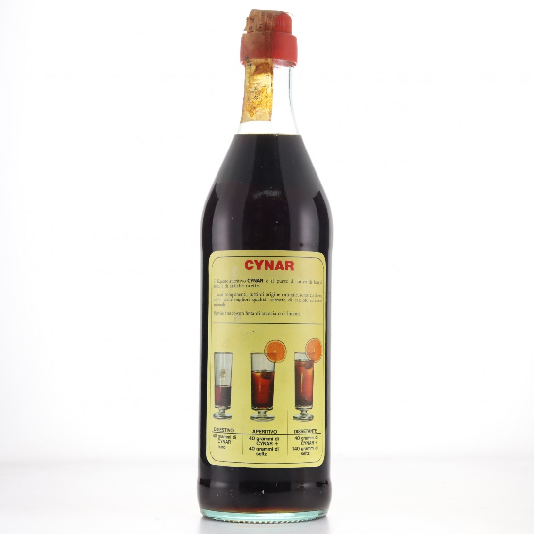 Cynar Artichoke Liqueur 1 Litre 1970s | Whisky Auctioneer