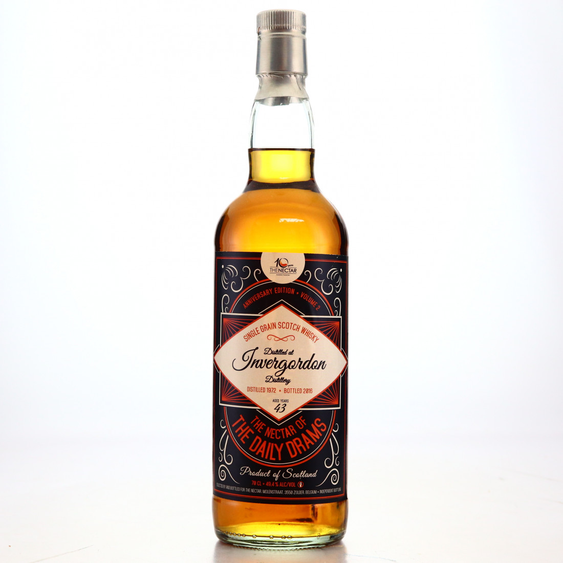 Invergordon 1972 The Nectar of the Daily Drams 43 Year Old | Whisky ...