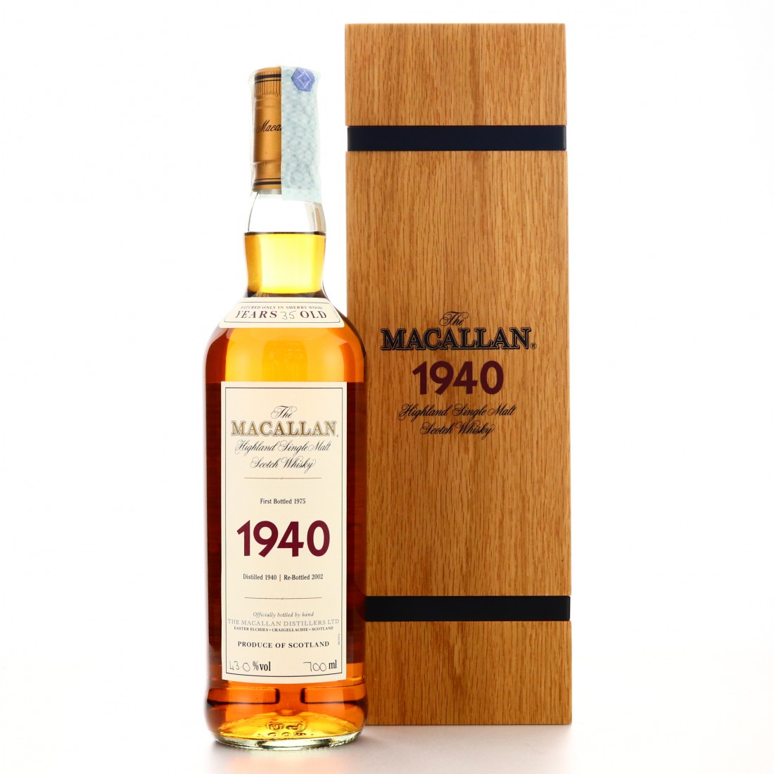 Macallan 1940 Fine and Rare 35 Year Old | Whisky Auctioneer