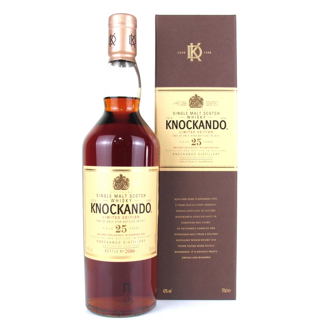 Knockando 25 Year Old | Whisky Auctioneer