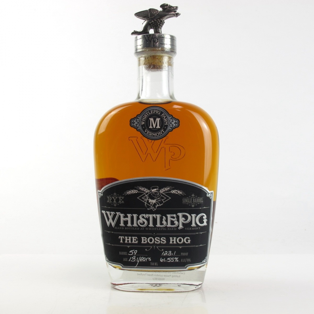 Whistlepig 13 Year Old Single Barrel Rye / The Boss Hog | Whisky Auctioneer