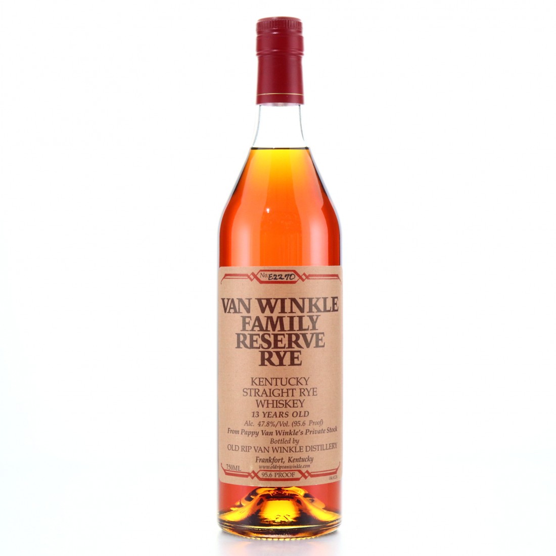 Van Winkle 13 Year Old Family Reserve Rye / 2014 Release | Whisky ...