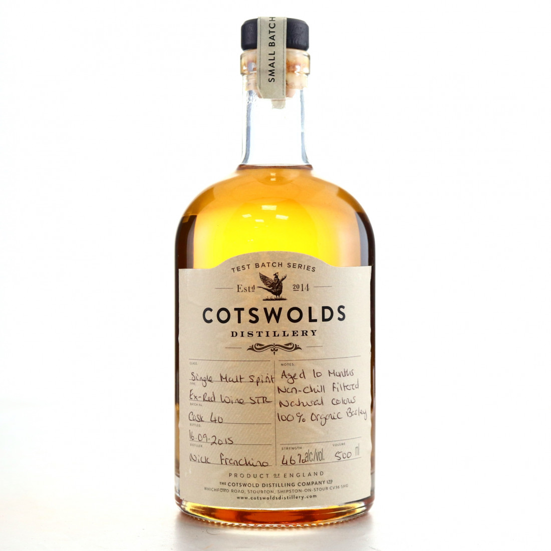 Cotswolds Single Malt Spirit Cask #40 50cl / Test Batch Series | Whisky ...