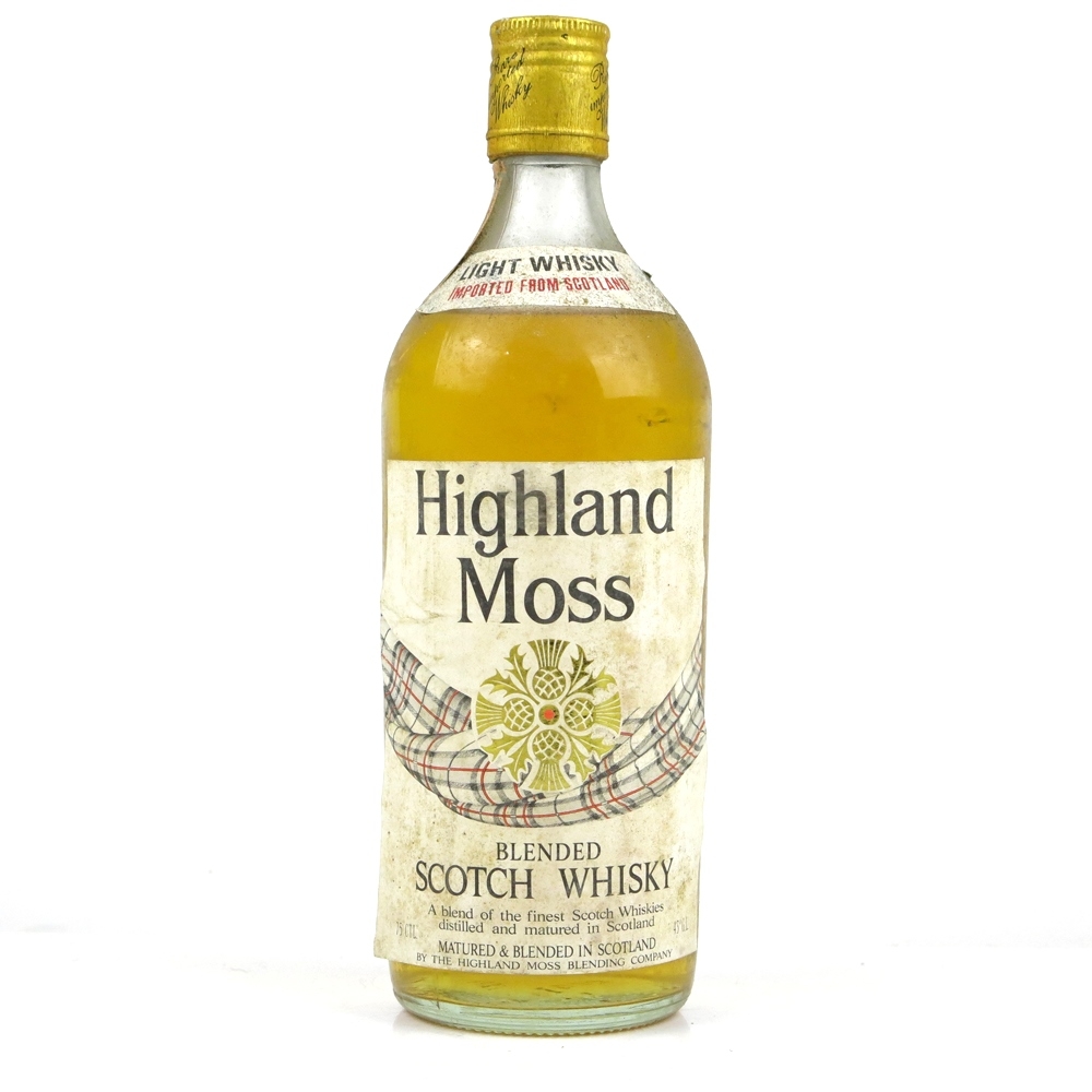 Highland Moss Blended Scotch Whisky 1970s | Whisky Auctioneer