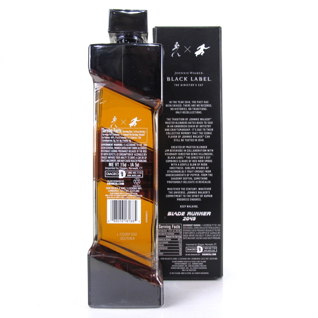 Johnnie Walker Black Label The Director's Cut 75cl / Blade Runner 2049 ...