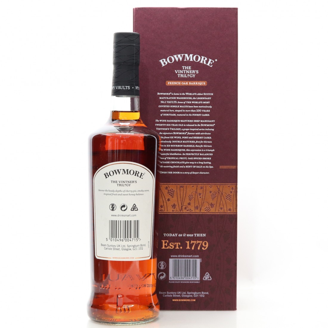 Bowmore 26 Year Old The Vintner's Trilogy II / French Oak Barrique ...