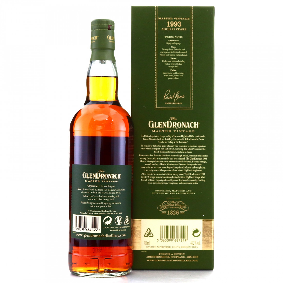 Glendronach 1993 Master Vintage 25 Year Old | Whisky Auctioneer
