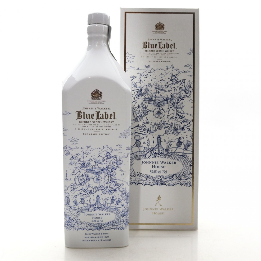 Johnnie Walker Blue Label Casks Edition 75cl / Johnnie Walker House ...