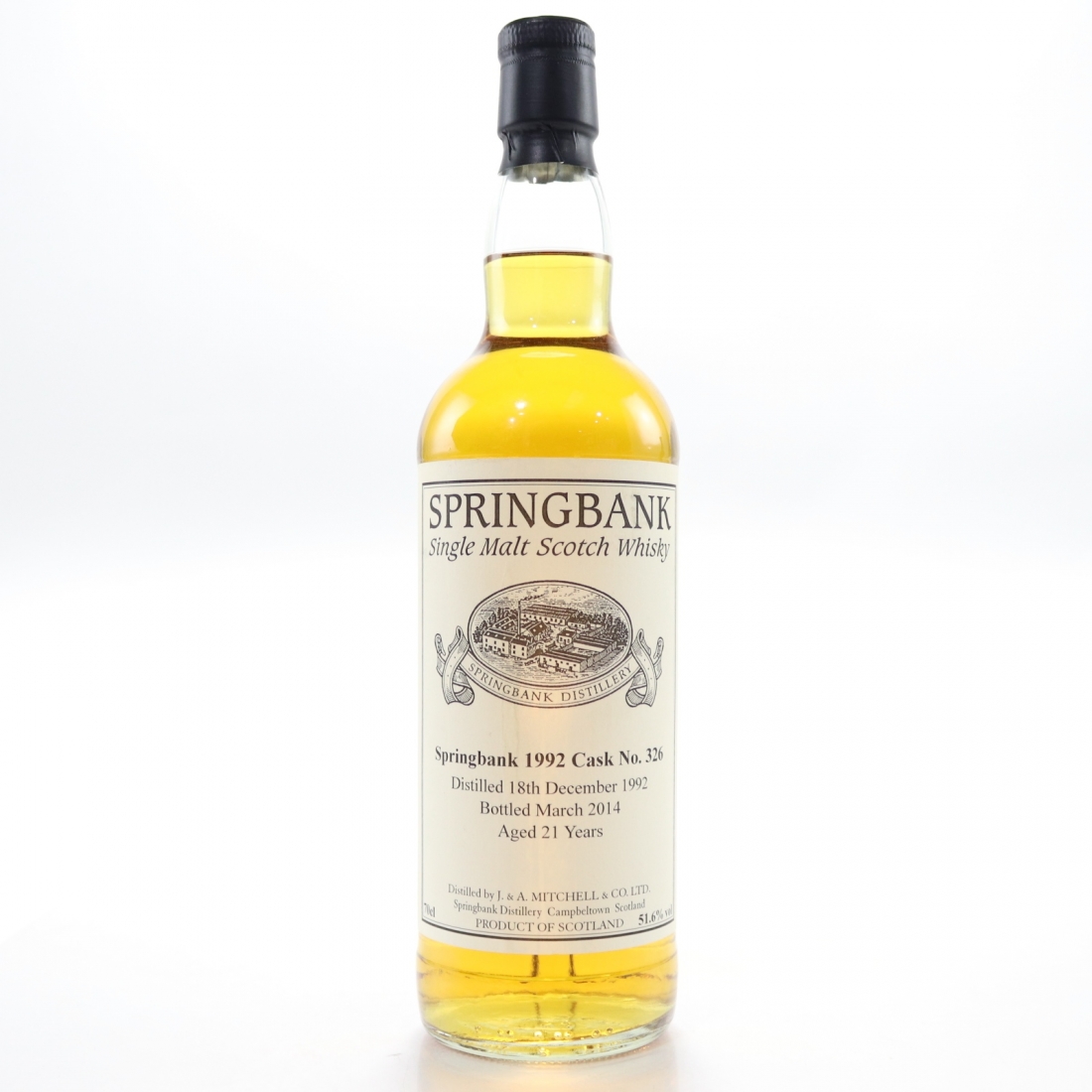 Springbank 1992 Single Cask 21 Year Old #326 | Whisky Auctioneer