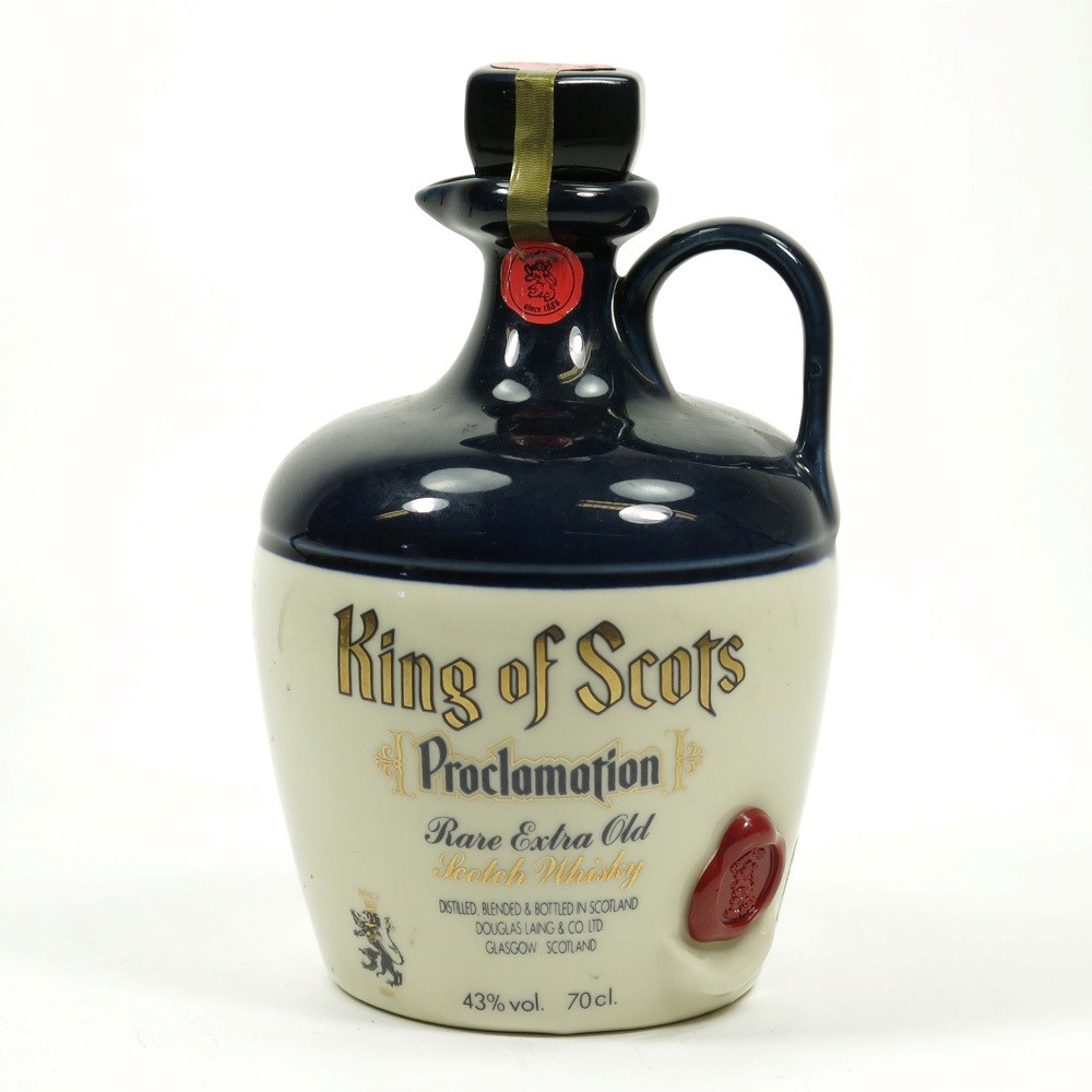 King of Scots 'Proclamation Decanter' Rare Extra Old | Whisky Auctioneer