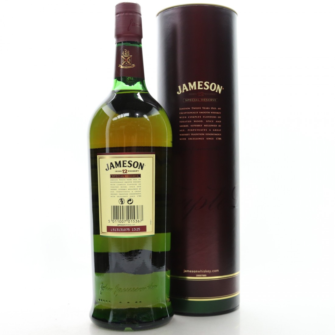 Jameson 12 Year Old Special Reserve 1 Litre | Whisky Auctioneer