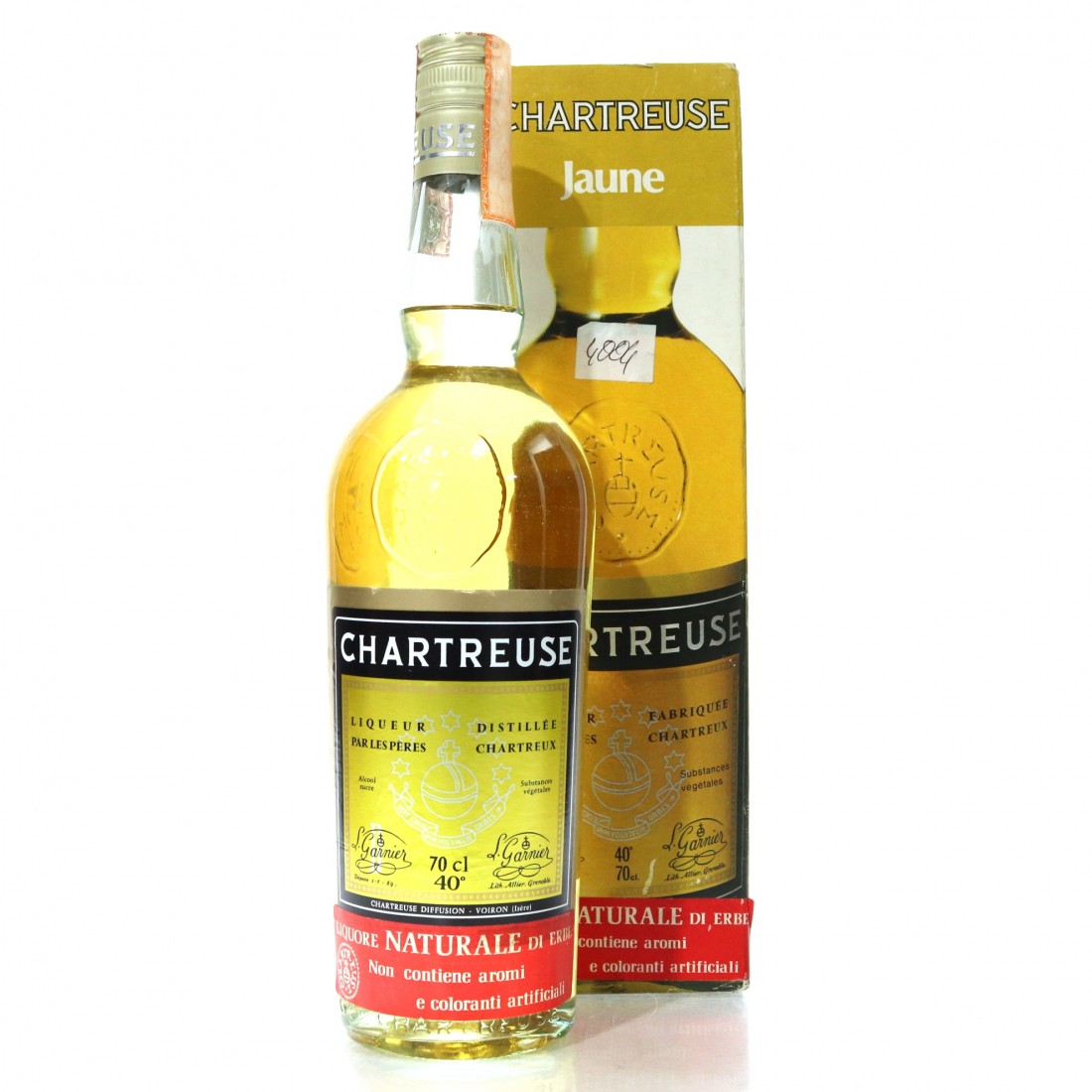 Chartreuse Voiron Yellow Label 1970s | Whisky Auctioneer