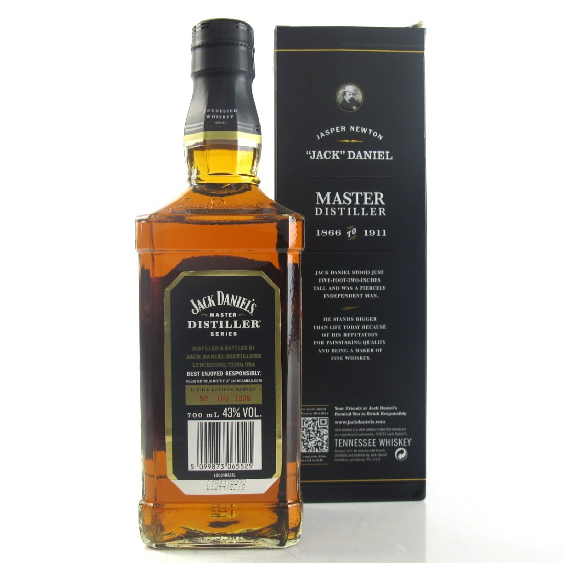 Jack Daniel's Master Distiller Batch #1 / Jasper Newton "Jack" Daniel ...