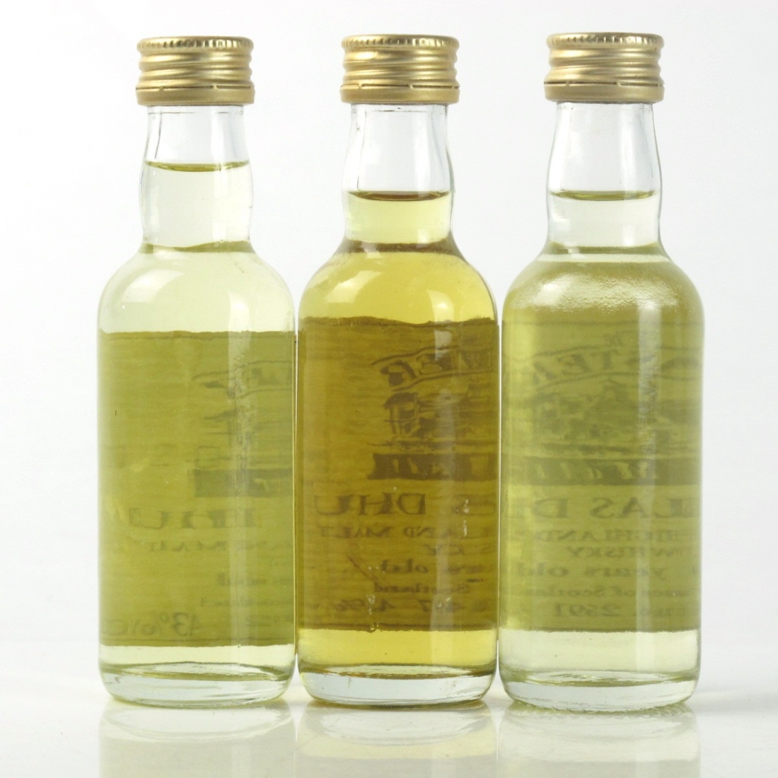 Dallas Dhu 18 Year Old Master of Malt Miniature Selection 3 x 5cl ...