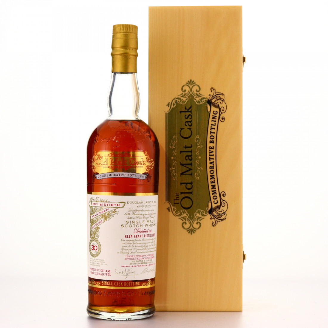 Glen Grant 30 Year Old Douglas Laing / 60th Anniversary | Whisky Auctioneer Glen Grant 30 Year Old Douglas Laing / 60th Anniversary | Whisky Auctioneer