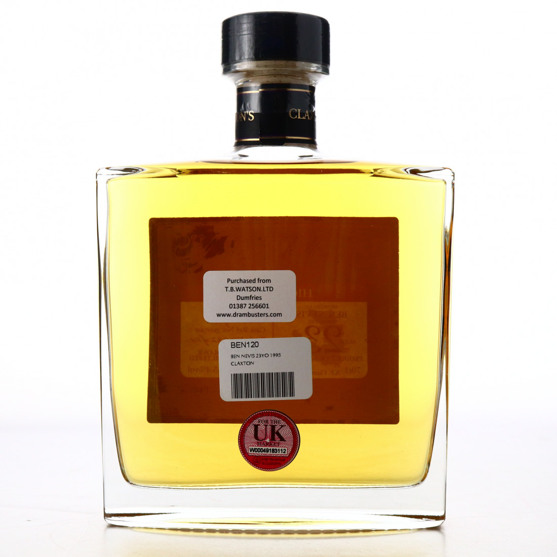 Ben Nevis 1995 Claxton's 23 Year Old | Whisky Auctioneer