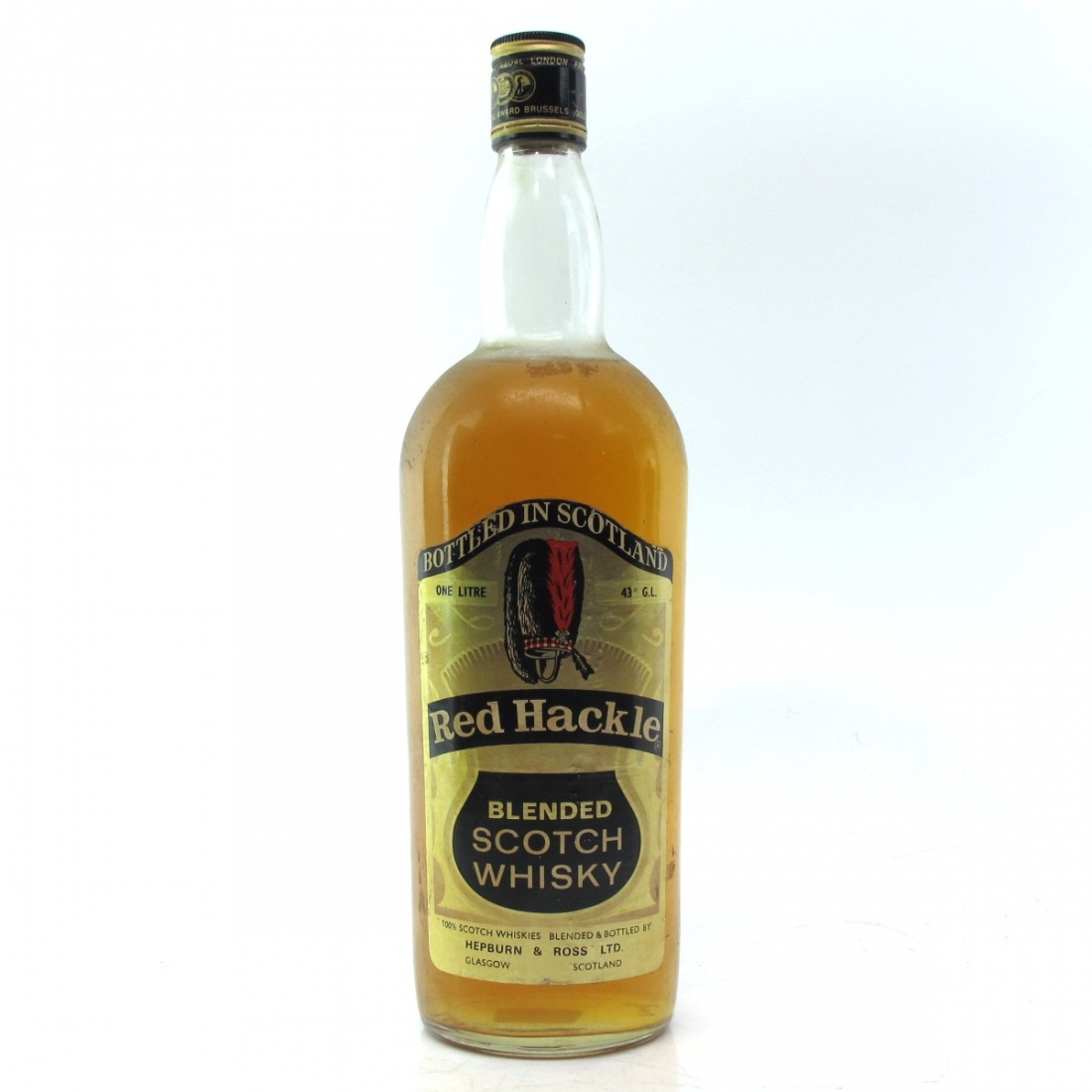 Red Hackle Scotch Whisky 1 Litre 1970s | Whisky Auctioneer