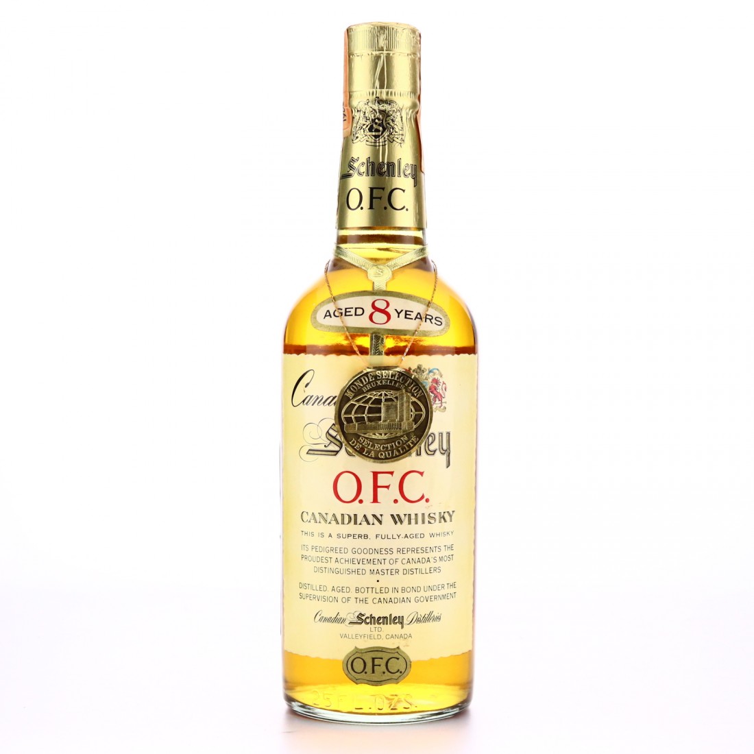 Schenley O.F.C. 1965 Canadian 8 Year Old | Whisky Auctioneer
